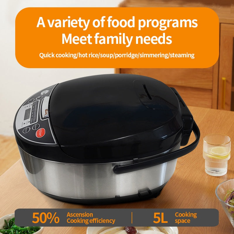 Smart Multifunctional Electric Rice Cooker 5L – Save Max Ph